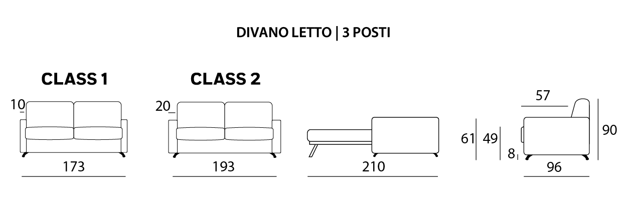 Divano Letto | Ambrogio – Flexdor – Prodotti per il Relax